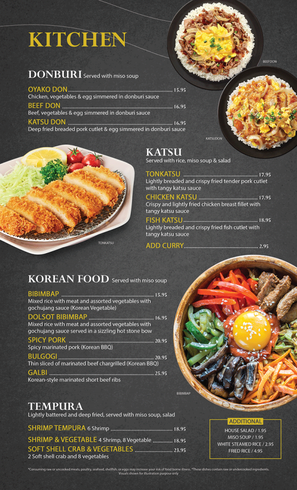 Menu – Yoko Sushi